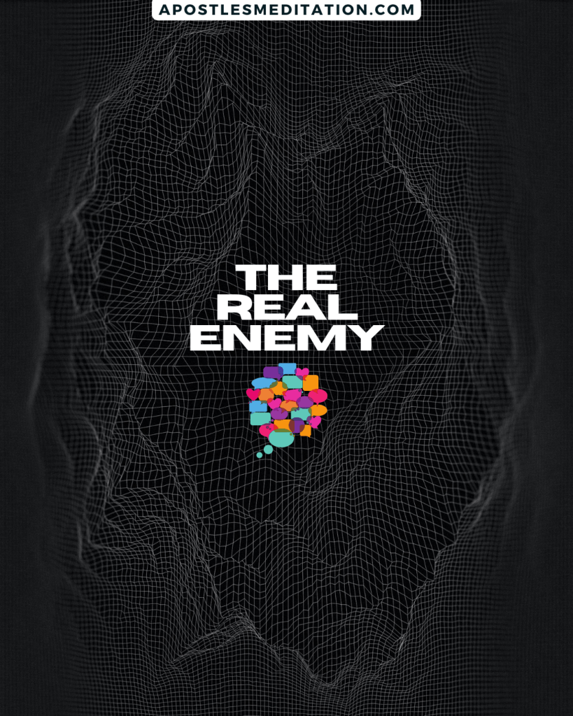 The Real Enemy – Apostle's Daily Meditations